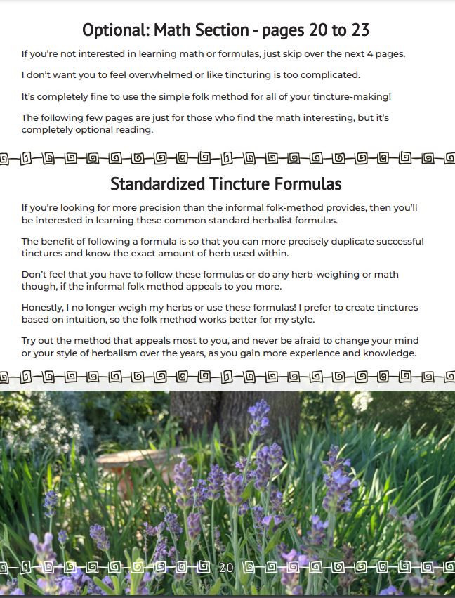 Printable Tincture Labels {free}